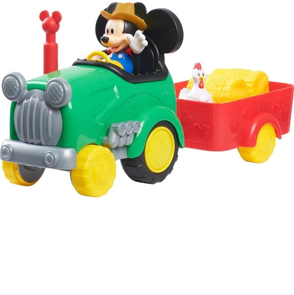 Disney | Toys | Mickey Mouse Barnyard Tractor With Mickey | Poshmark